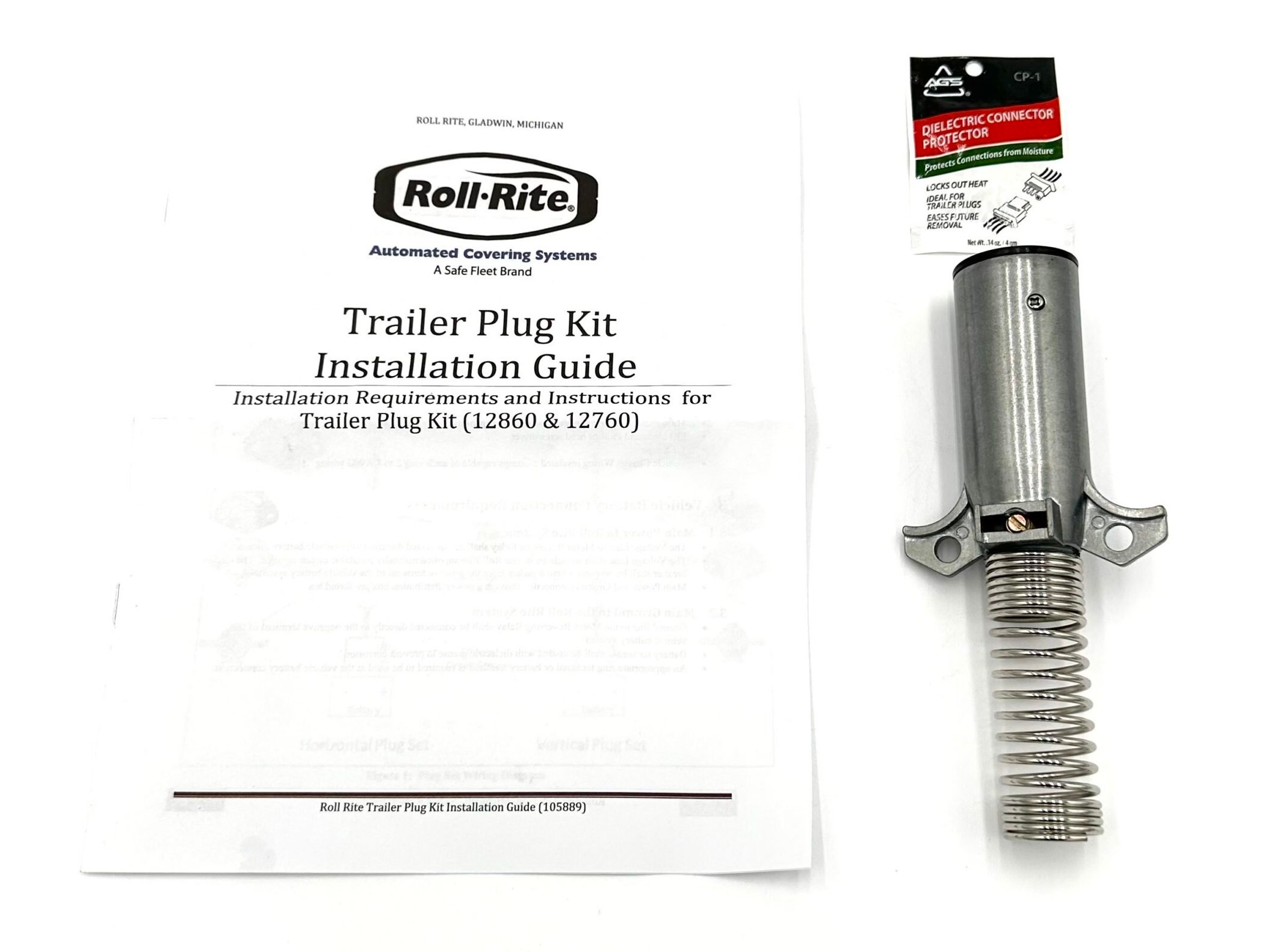 Roll Rite 12780 Plug, Sureflex Dual Vertical Terminal - Trison Tarps USA