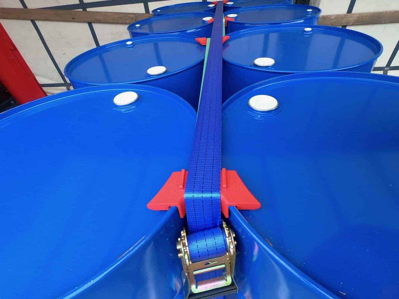 RED Drumclip – Tight Head Drums Securement Tool - Trison Tarps USA