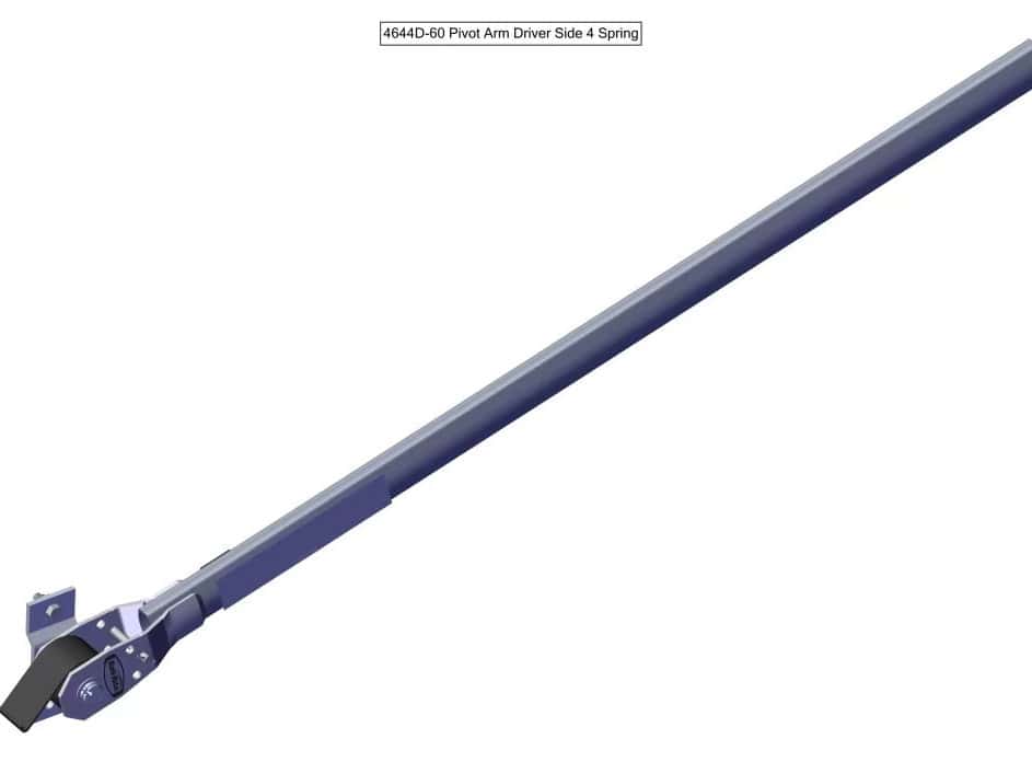 Roll Rite 4644D-60 Pivot, Drv-4 Spring Torsion AL - 60" Pivot Tube ...
