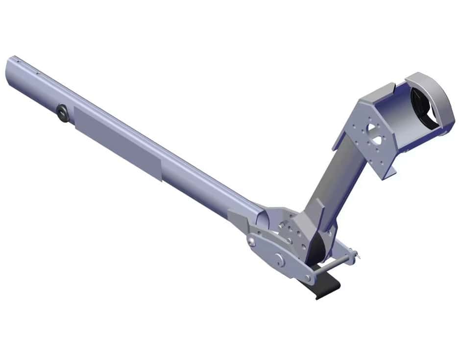 Roll Rite 46802 Pivot, Assembled Knuckle Arm for 37200, Motor End ...