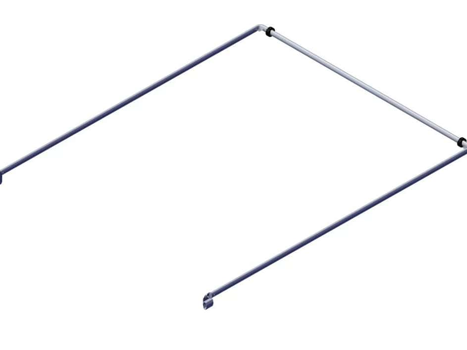 Roll Rite 76850 Tarp Arms Set, Long & Wide Tension Bow 103 1/2" Top ...