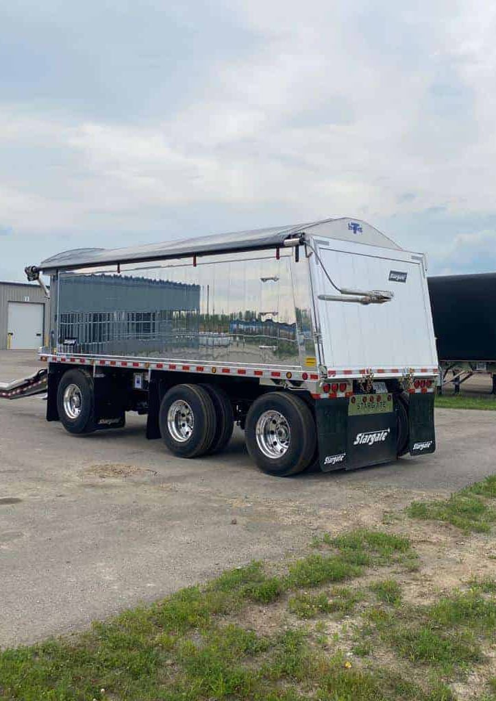 Electric Tarp Systems for Grain Trailers - Trison Tarps USA