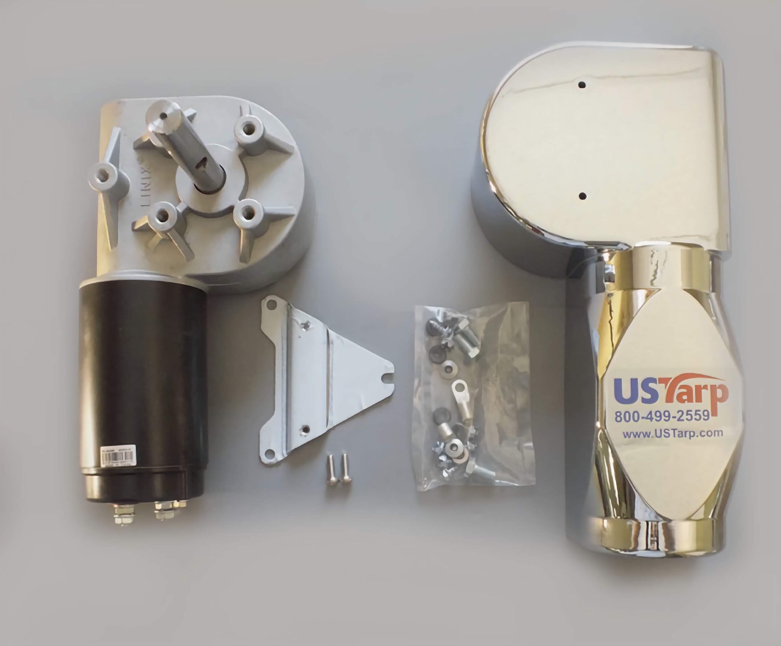 US Tarp 13732 BulletProof Tarp Motor, Long Shaft, 60:1 w/ Cover ...